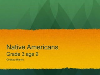 Native American Background Powerpoint
