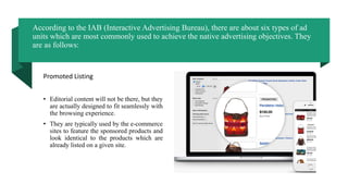 Native advertising By- Kunal saini | PPTX | Advertising Industry ...