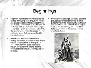 Acculturation Of Native Americans