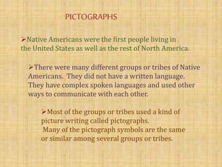Native American Pictograph