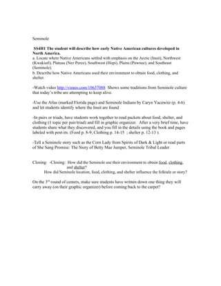 Native american centers september 2010 | PDF