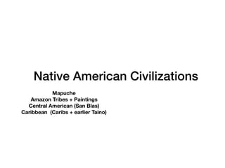 Native American Civilizations | PDF