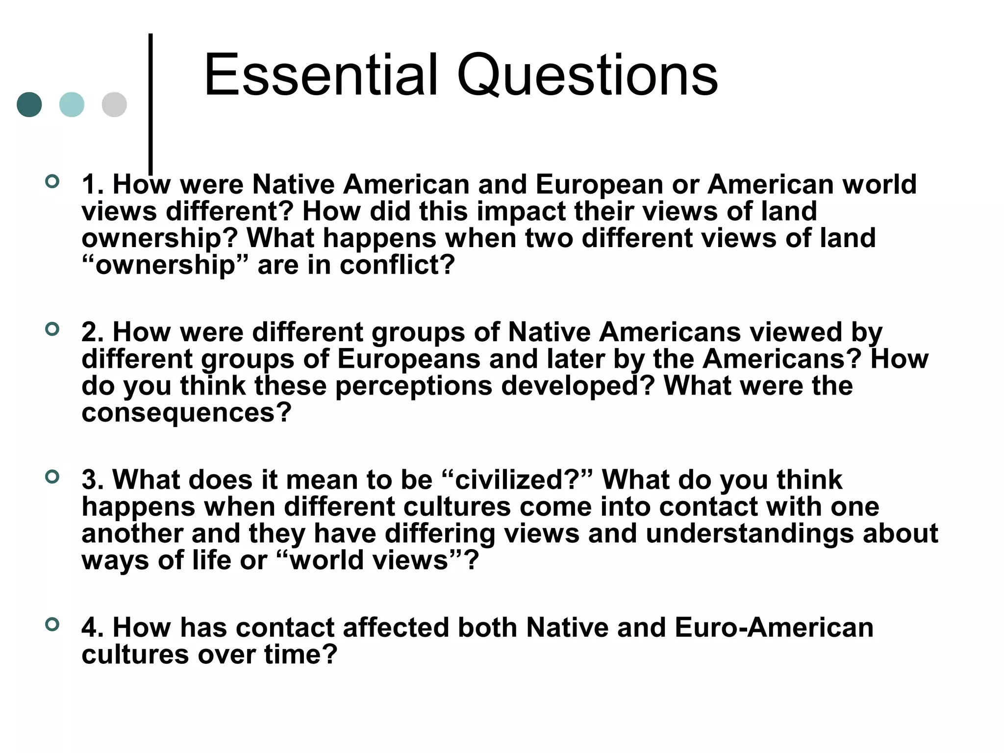 Native American History for the Social Studies Classroom | PPT