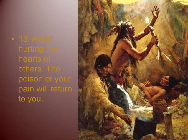 Native american indian code of ethics | PPT