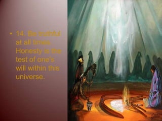 Native american indian code of ethics | PPT