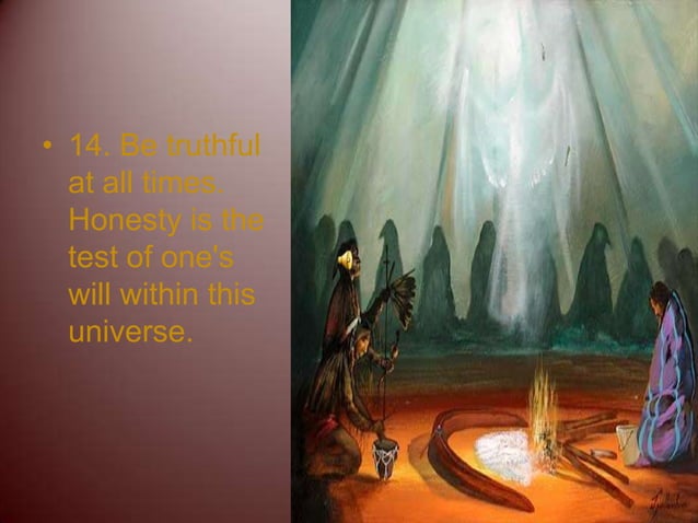 Native american indian code of ethics | PPT