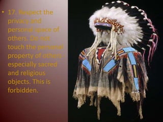 Native american indian code of ethics | PPT