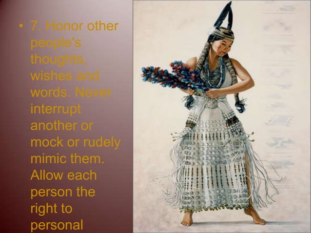 Native american indian code of ethics | PPT