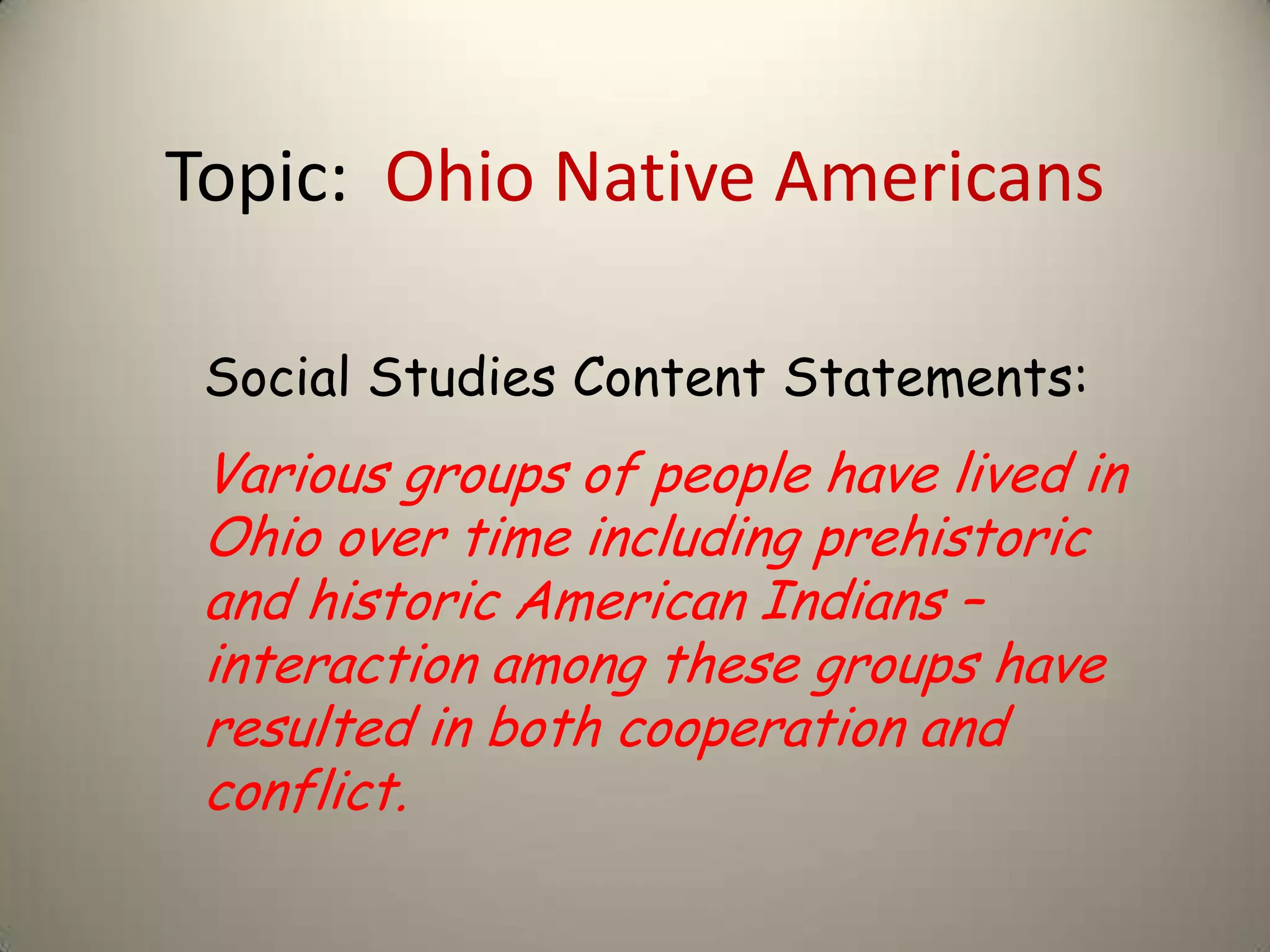 Native american lesson plan | PPT