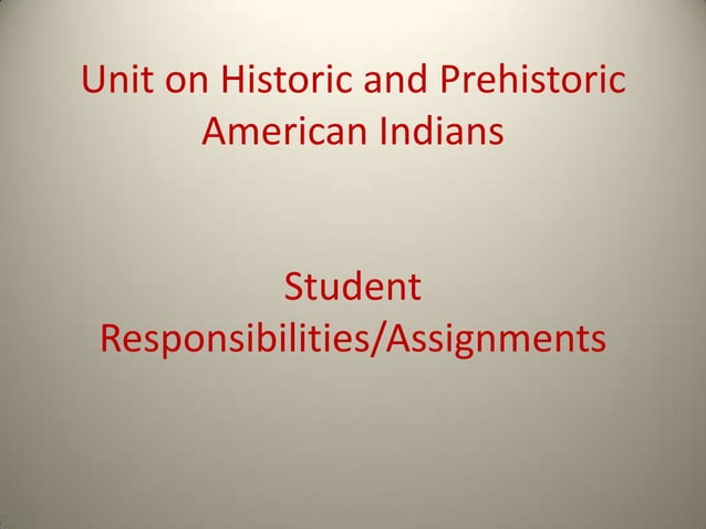Native american lesson plan | PPT