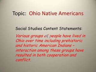 Native american lesson plan with voice | PPTX