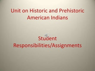 Native american lesson plan with voice | PPTX