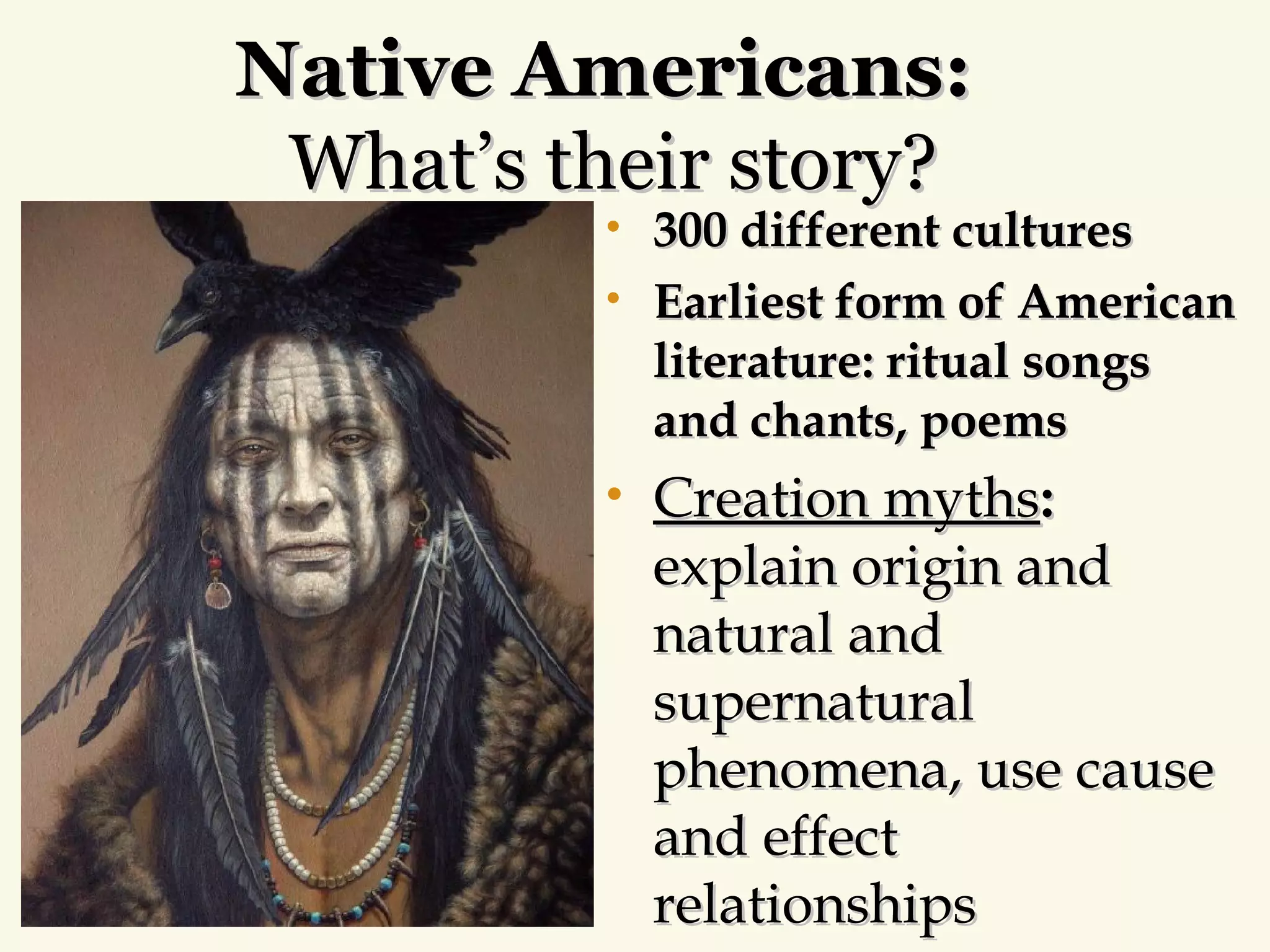 Native American Lit | PPT