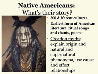 Native American Lit | PPT