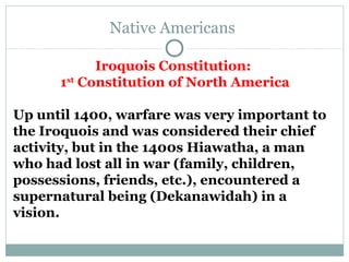 Native american lit | PPT