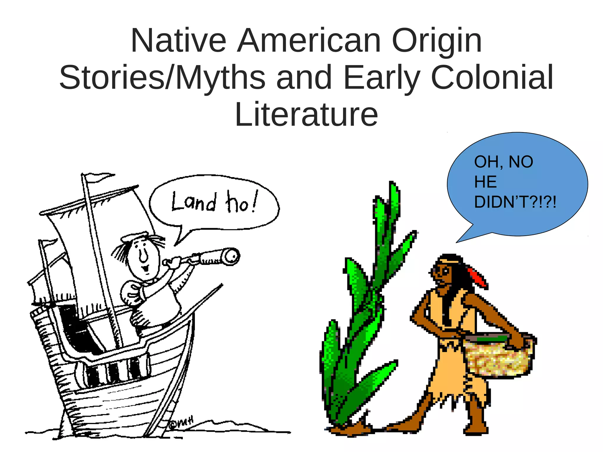 Native American Lit Eng III | PPT