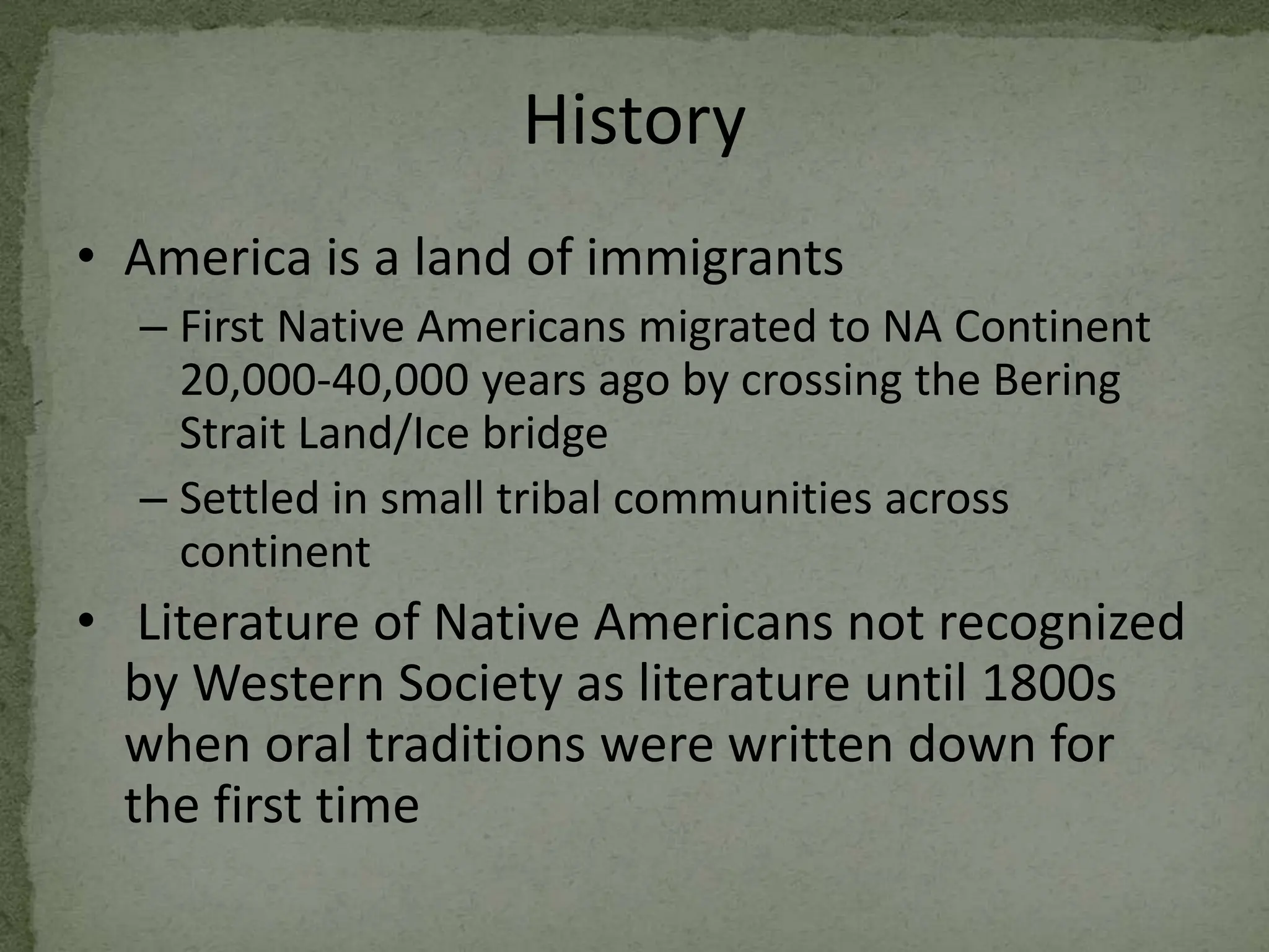 Literature_Native American Lit notes.pptx | North America Travel ...