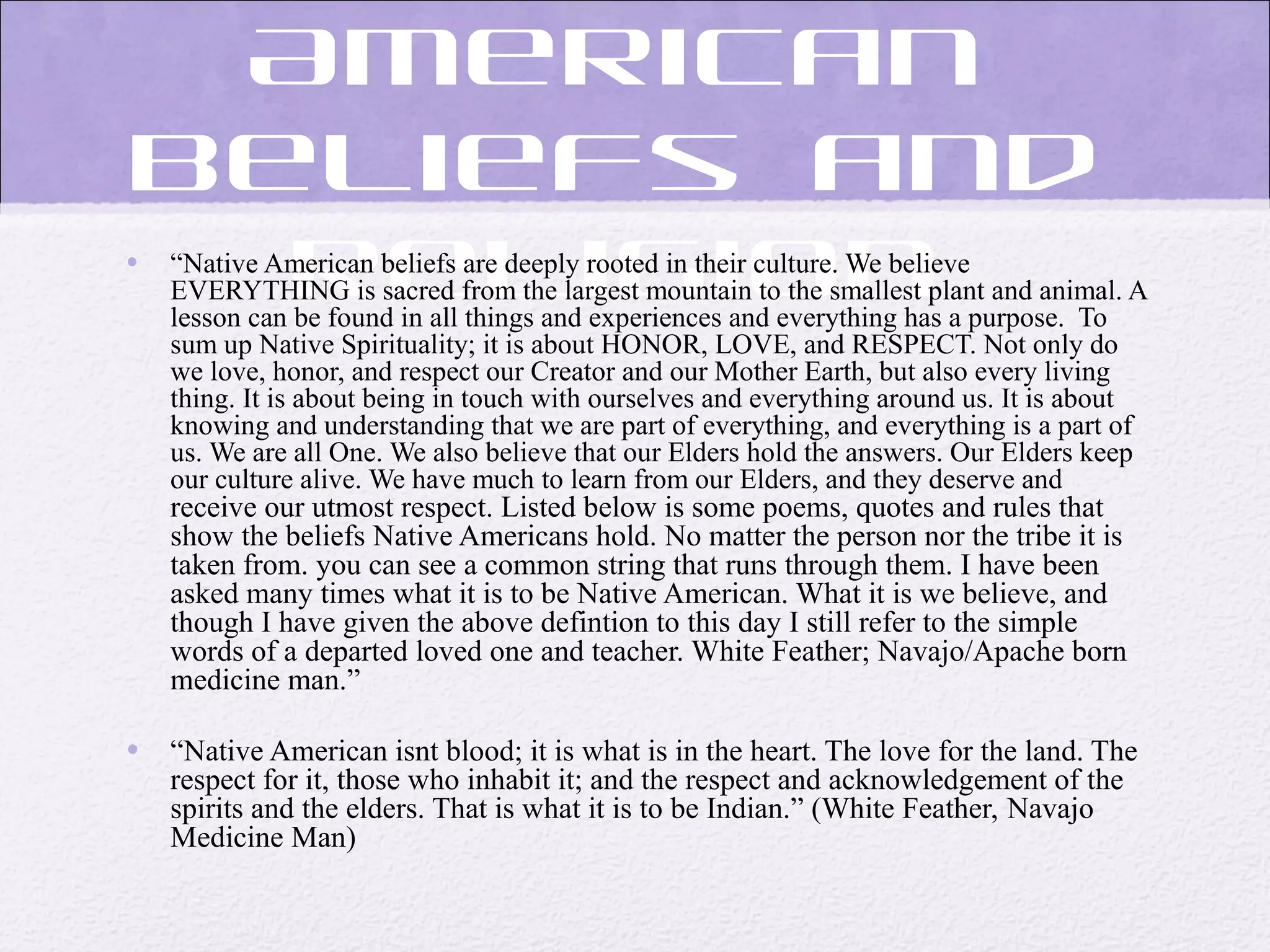 Native American Mythology | PPT