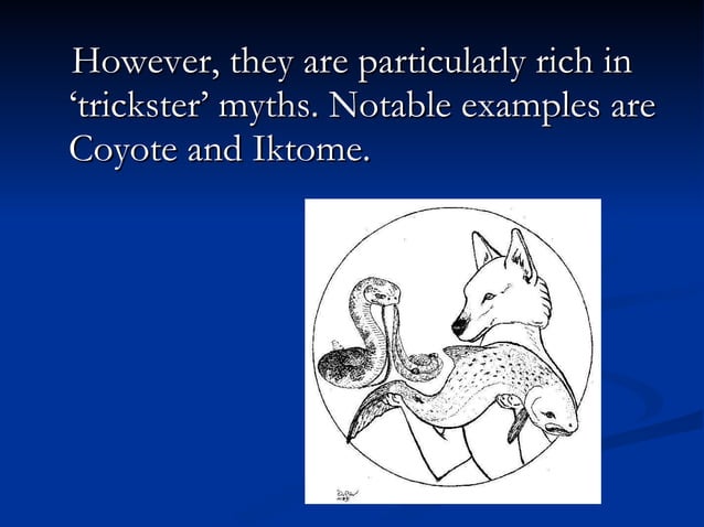 Native American Myths | PPT