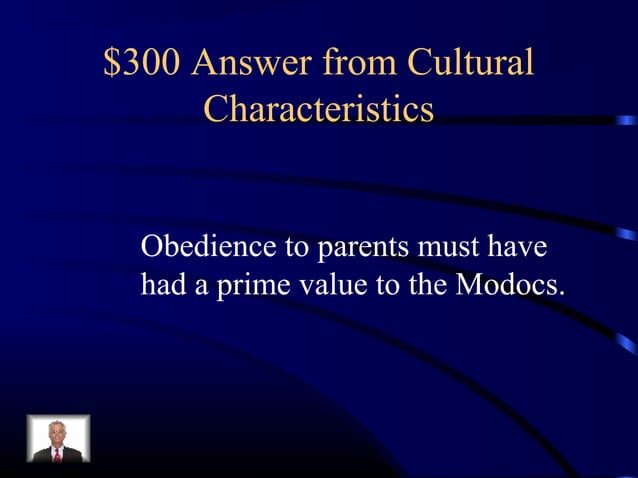 Native american myths jeopardy | PPT
