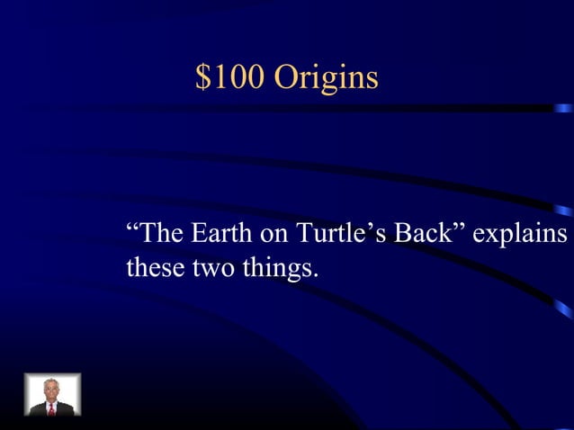 Native american myths jeopardy | PPT