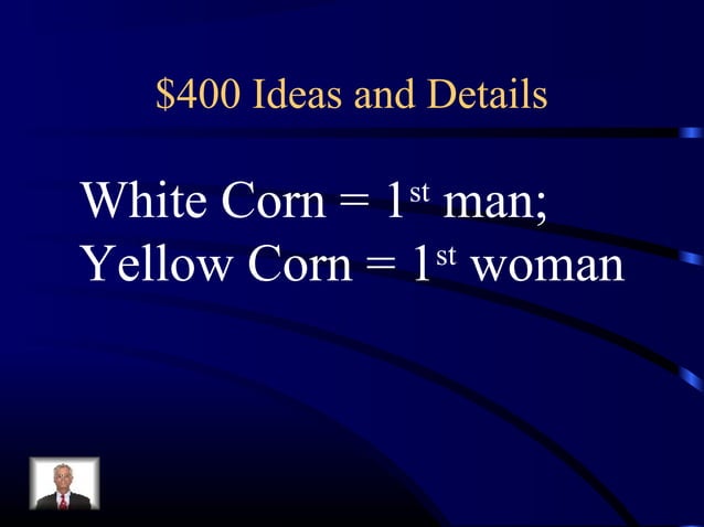 Native american myths jeopardy | PPT