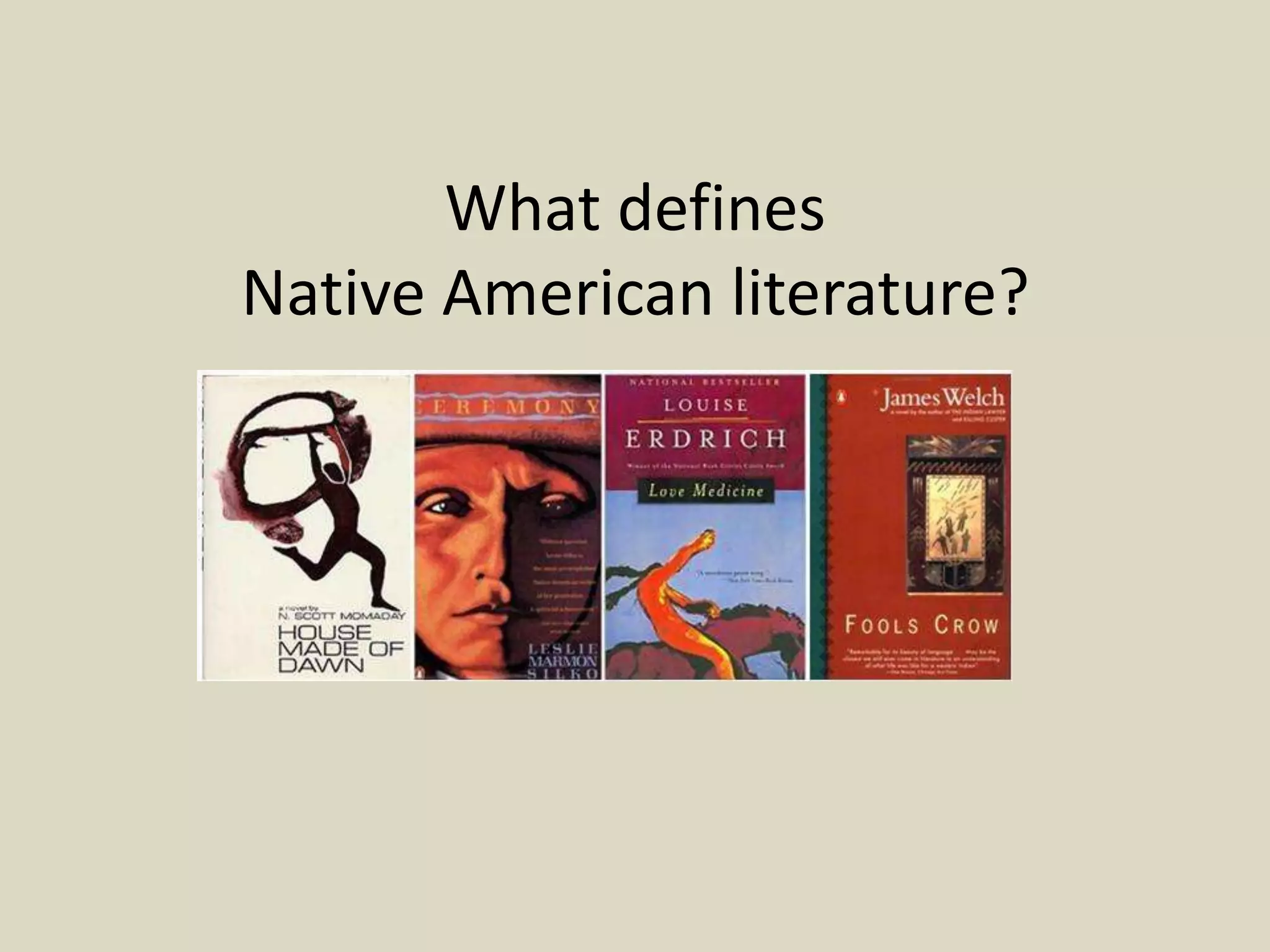 Native american poetry | PPT