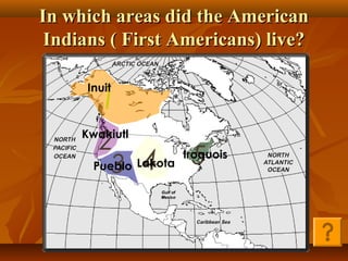 Five Native American Tribes SOL USI.3b