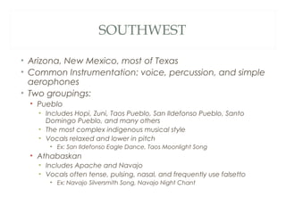 Native American Music PowerPoint | PPT