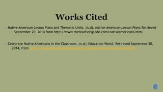 Native american presentation | PPTX