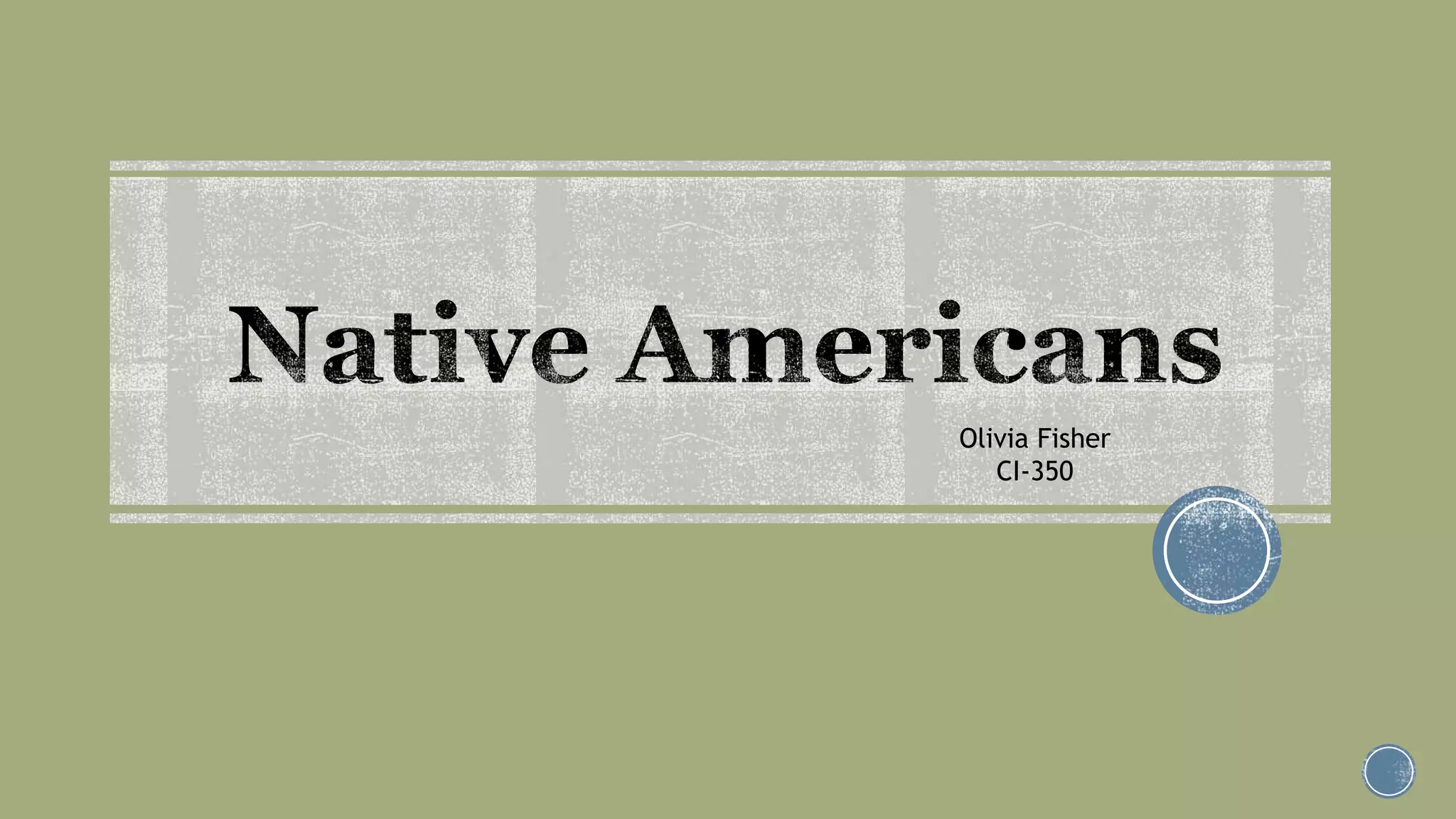 Native american presentation | PPT