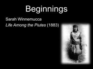 Native american renaissance | PPTX