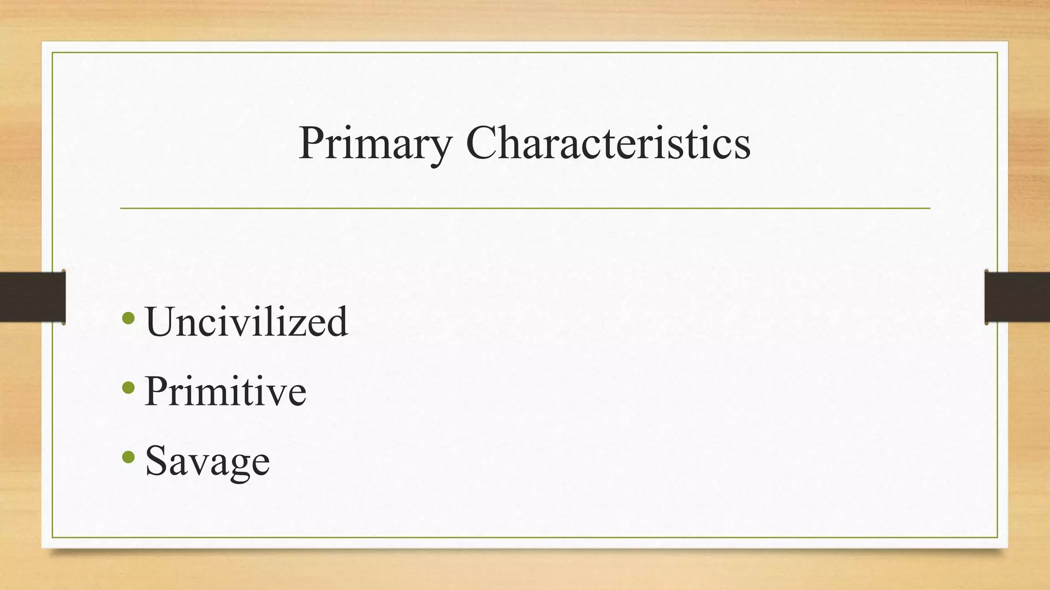 Native american representations | PPTX