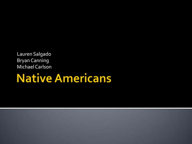 Native americans | PPT