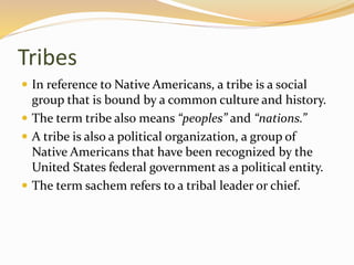 Native americans | PPTX