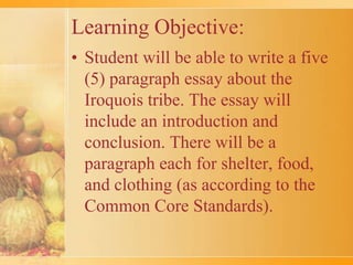 Iroquois Native Americans | PPTX