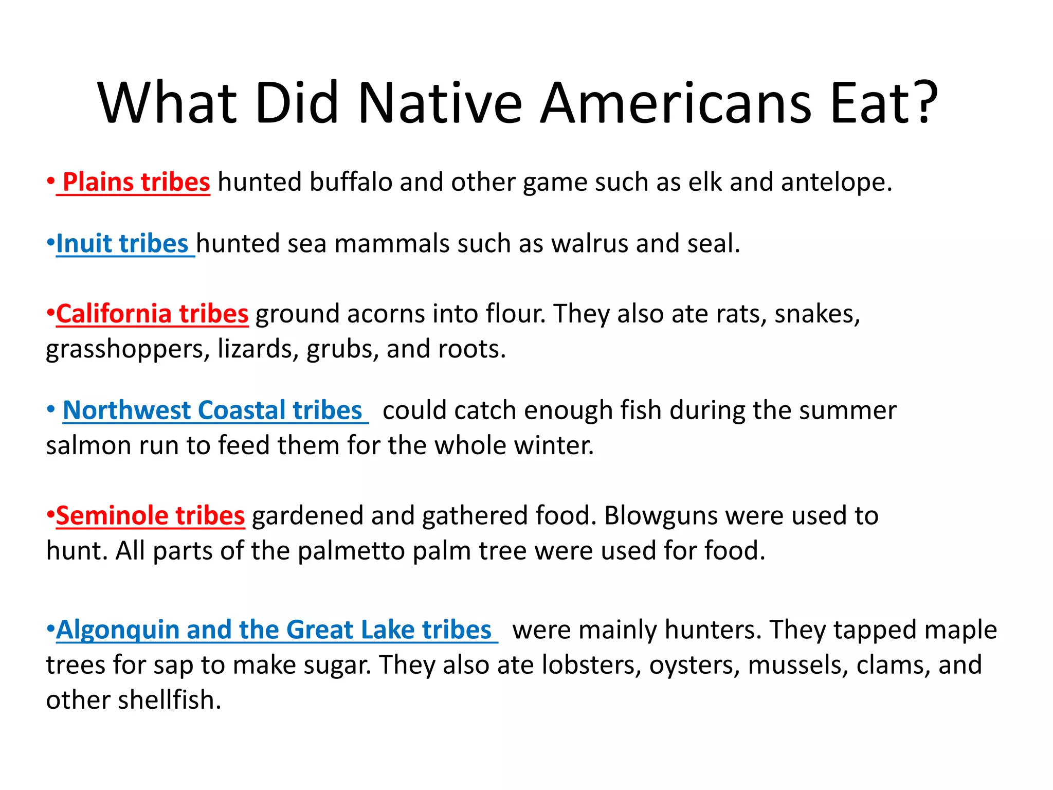 Native americans | PPTX