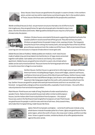 Written project about Native Americans before Columbus' arrival | PDF