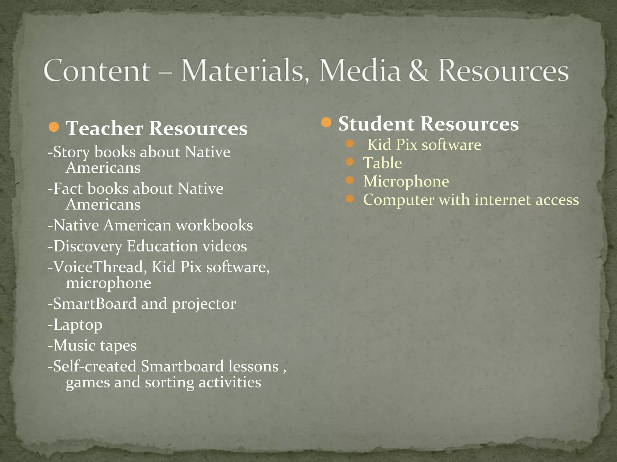 Native Americans, 2nd Grade | PPT