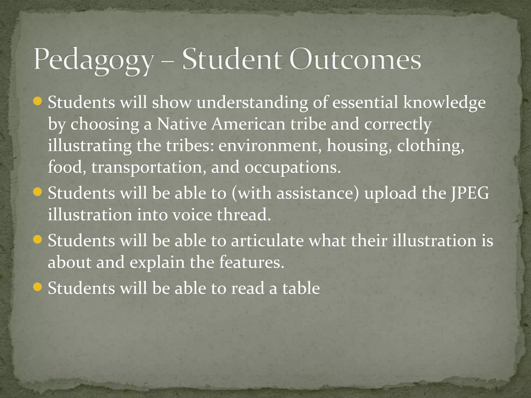 Native Americans, 2nd Grade | PPT