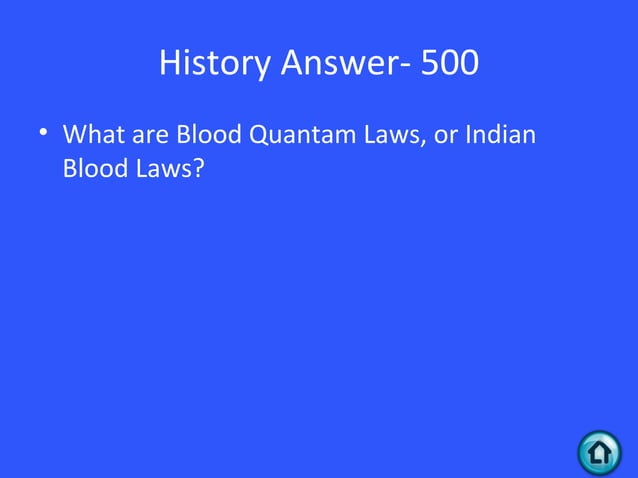 Native americans jeopardy | PPT