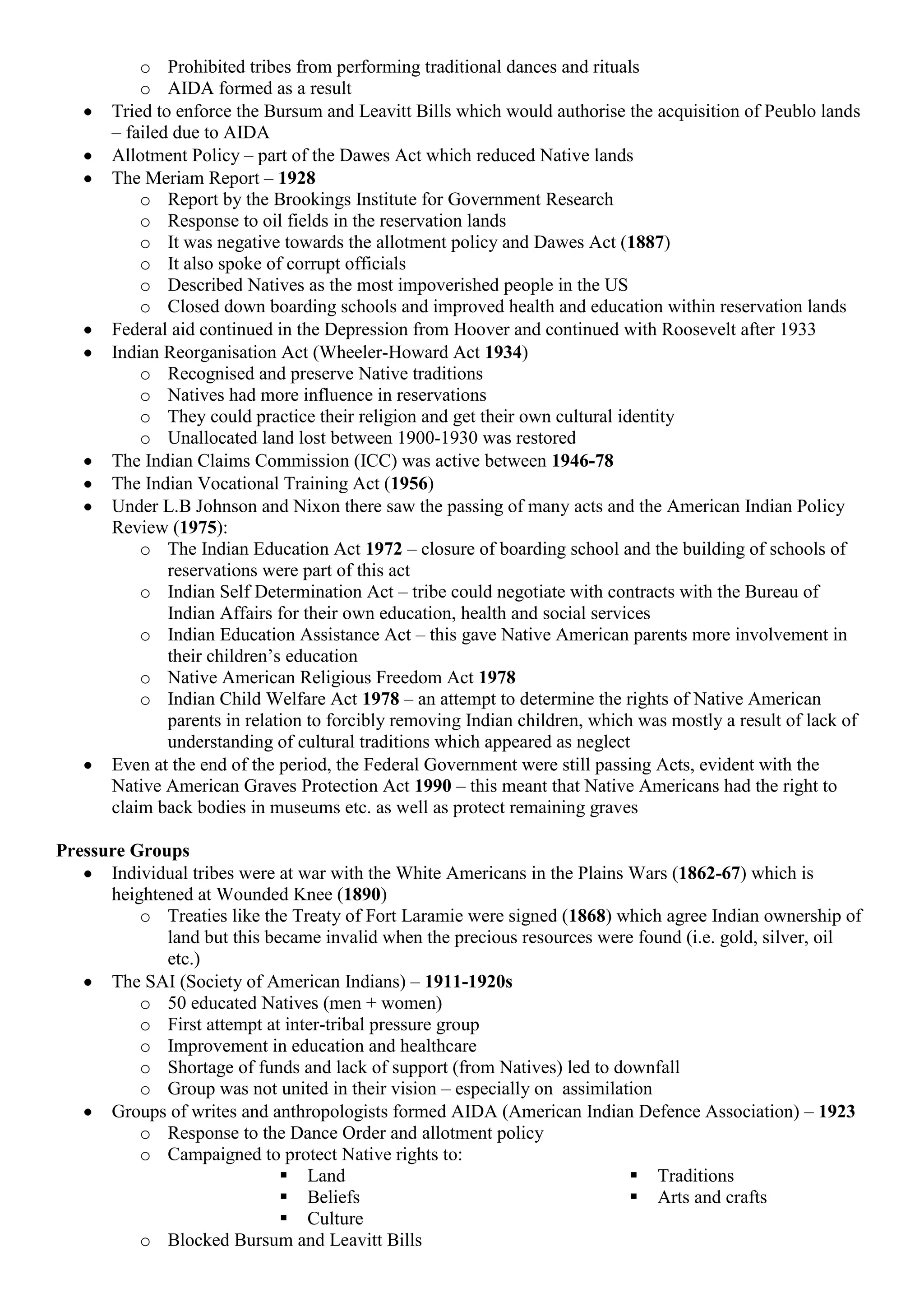 Native Americans Notes | DOCX