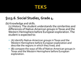 Native Americans Of Texas | PPTX