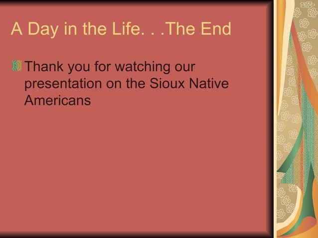 Native Americans Of The Plains Sioux | PPT