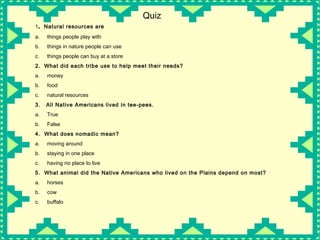 Native americansoverviewoftribesinnorthamerica | PPT