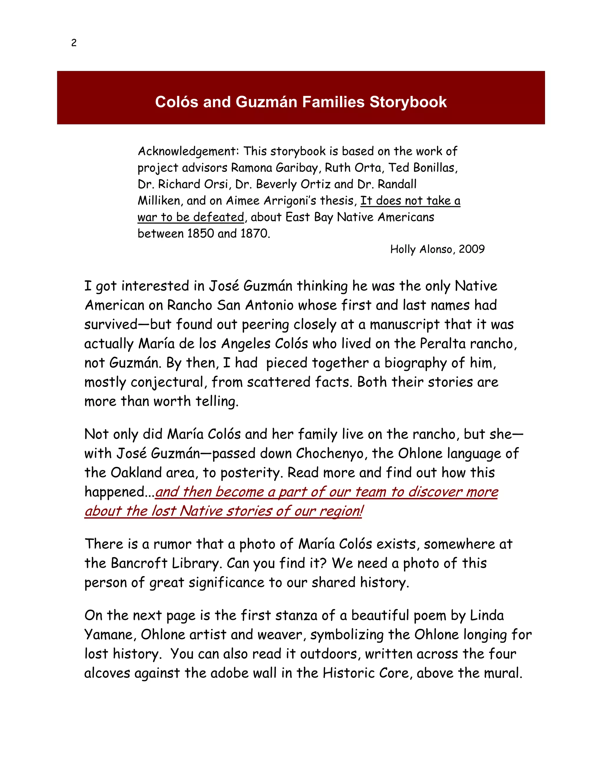 Native American Family Tree - Q&A Book | PDF