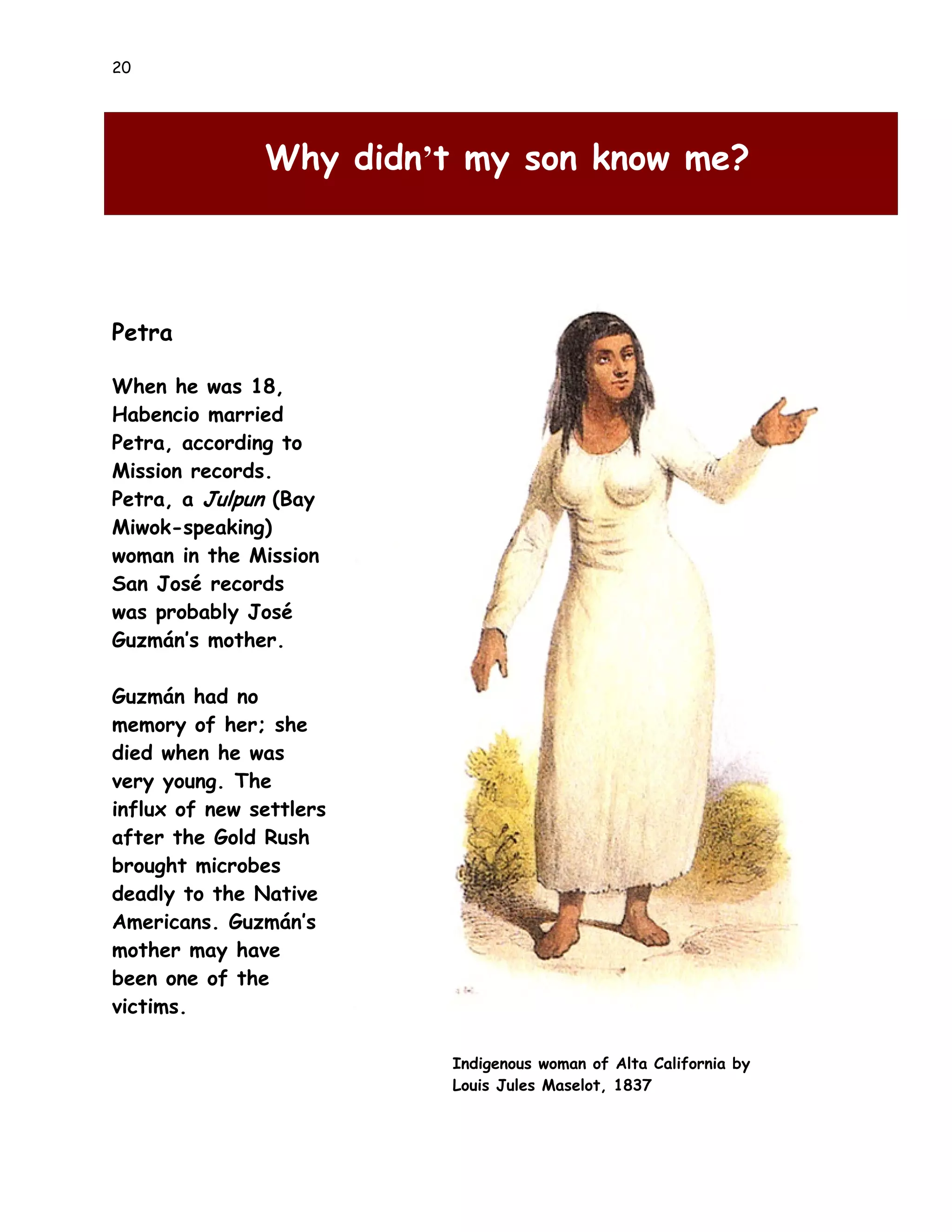 Native American Family Tree - Q&A Book | PDF