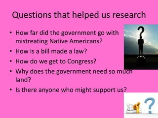Native american struggle (nas) | PPT