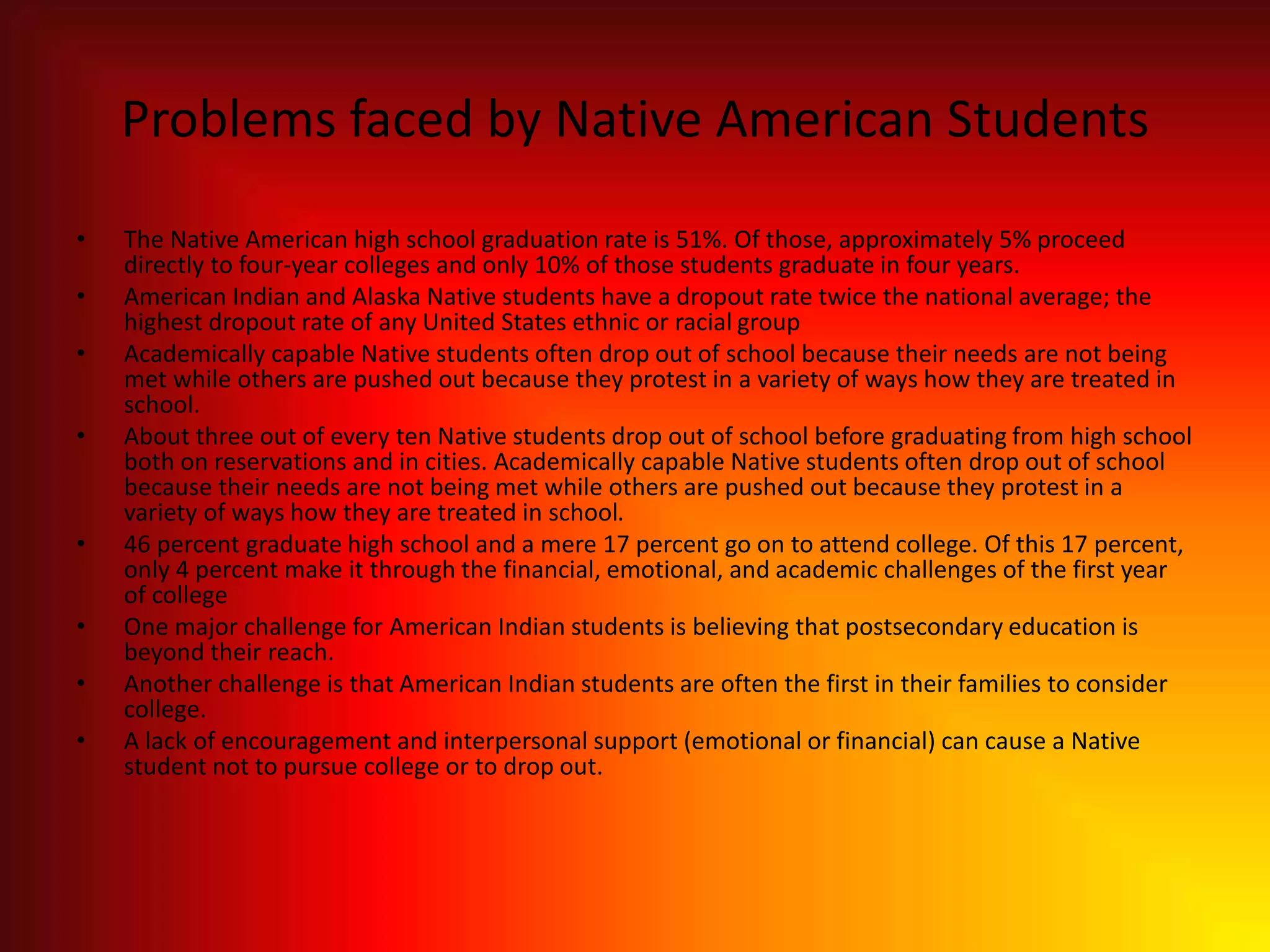 Native american students power point | PPTX