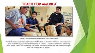 Native american students future trends - Culturally relevant curriculum ...